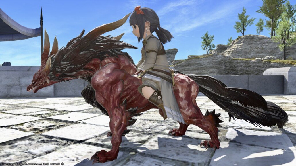 Recruit & Friend Campaign Mount-Small Red Wolf “Managarm” | Norirow ...