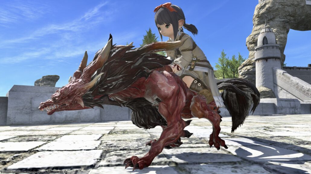 Recruit & Friend Campaign Mount-Small Red Wolf “Managarm” | Norirow ...