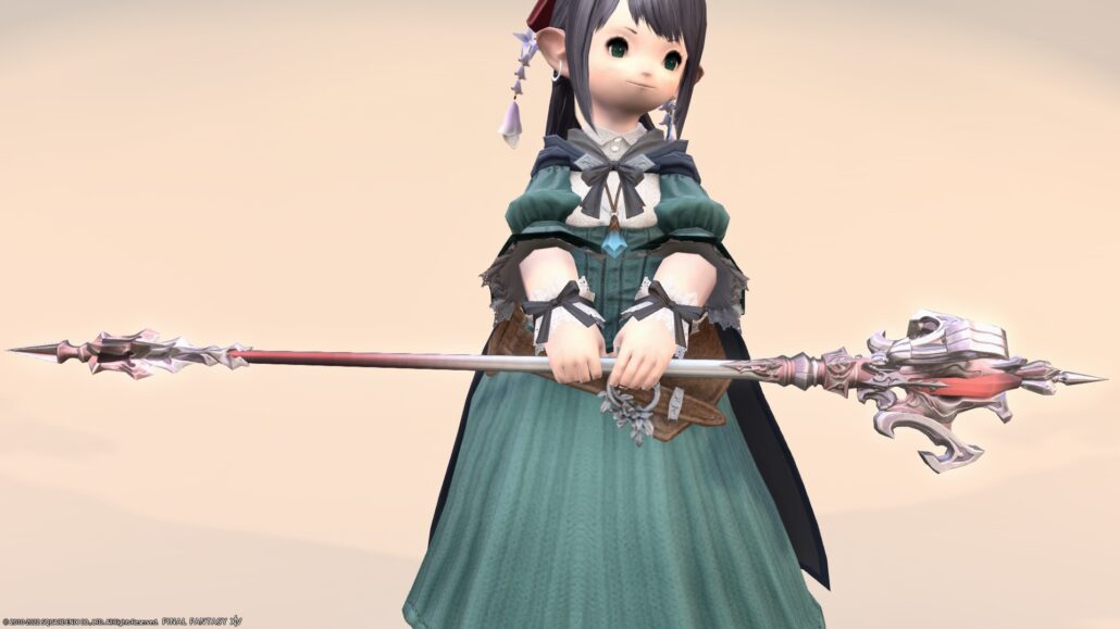 A cute pink glowing mace / white mage weapon “Zelkova Cane” | Norirow ...