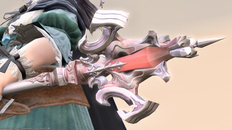 A cute pink glowing mace / white mage weapon “Zelkova Cane” | Norirow ...