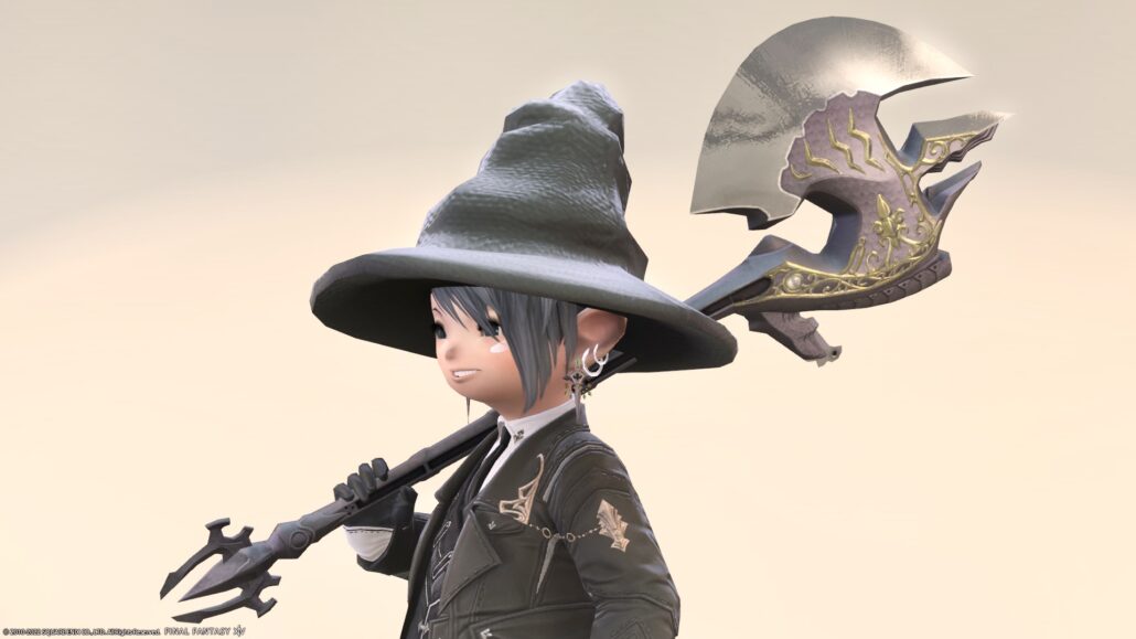 [Glamour] A clean and cute “Black Assassin?” and with a silver axe ...
