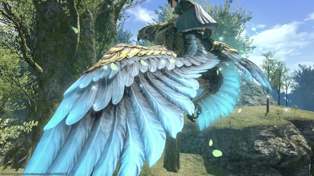 Primitive bird with the leaves of the world tree dancing, Sephirot ...