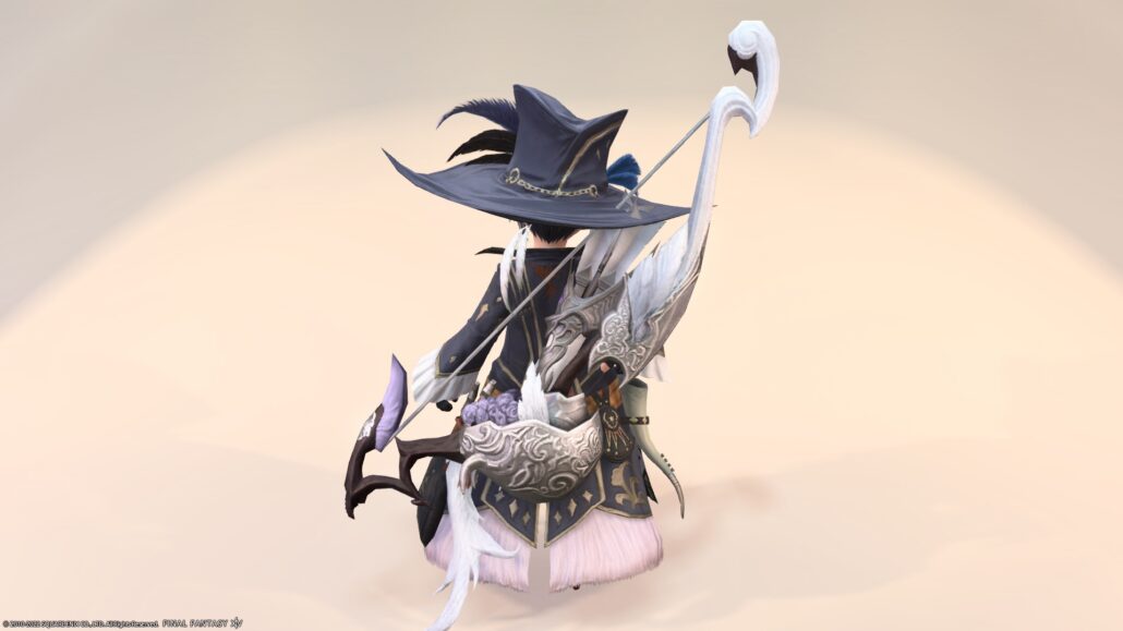 Mysterious Angel Feather Bow / Dohn Mheg’s Bard Weapon “Fae Longbow ...