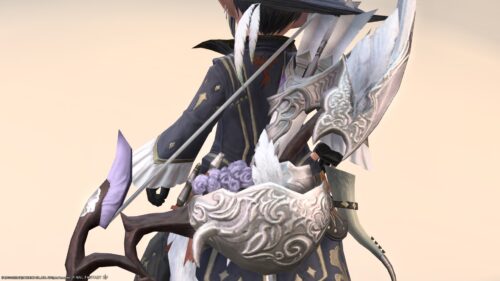 Mysterious Angel Feather Bow / Dohn Mheg’s Bard Weapon “Fae Longbow ...