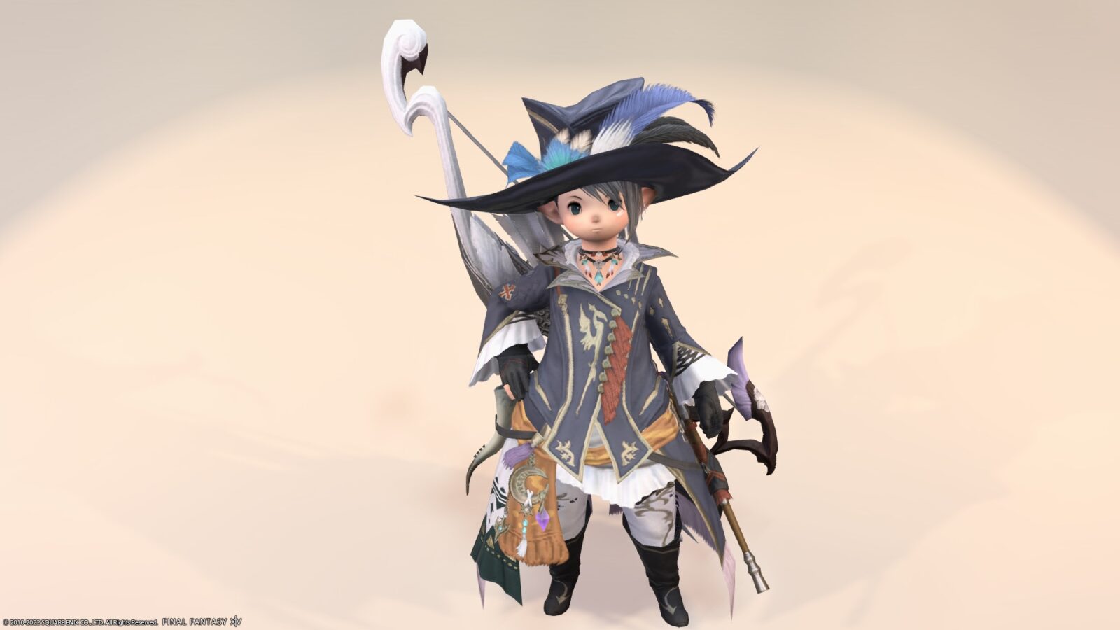 Mysterious Angel Feather Bow / Dohn Mheg’s Bard Weapon “Fae Longbow ...