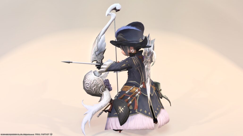 Mysterious Angel Feather Bow / Dohn Mheg’s Bard Weapon “Fae Longbow ...