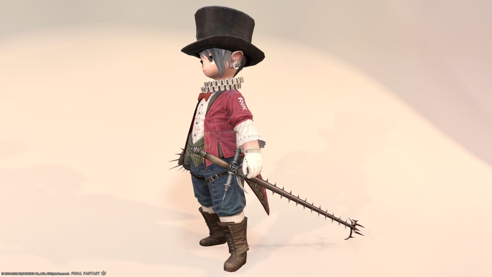 Iron Maiden-like red mage’s thorny weapon “Augmented Cryptlurker’s Tuck ...