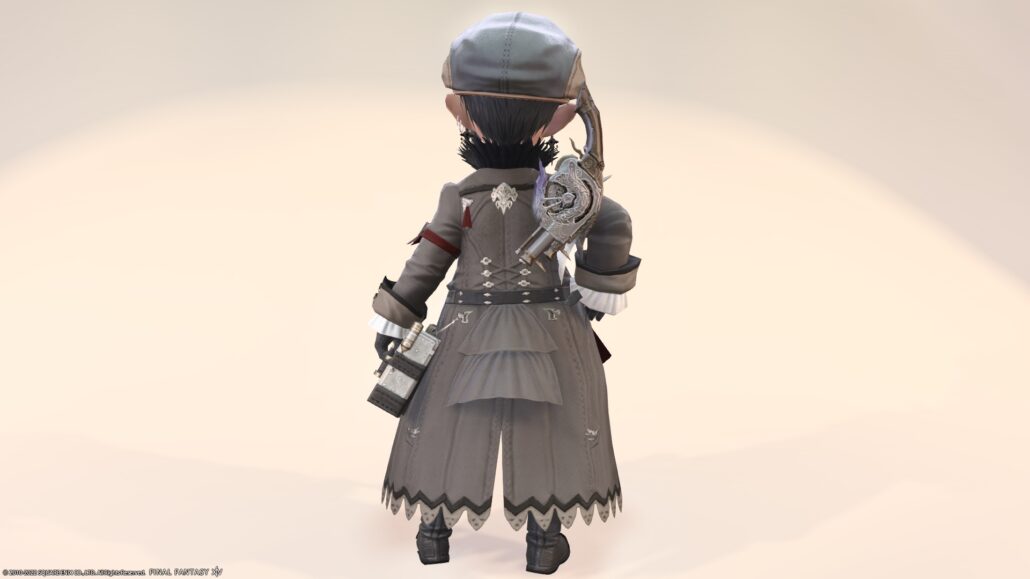 Classic short gun like a snail / Dohn Mheg’s Machinist weapon “Fae ...