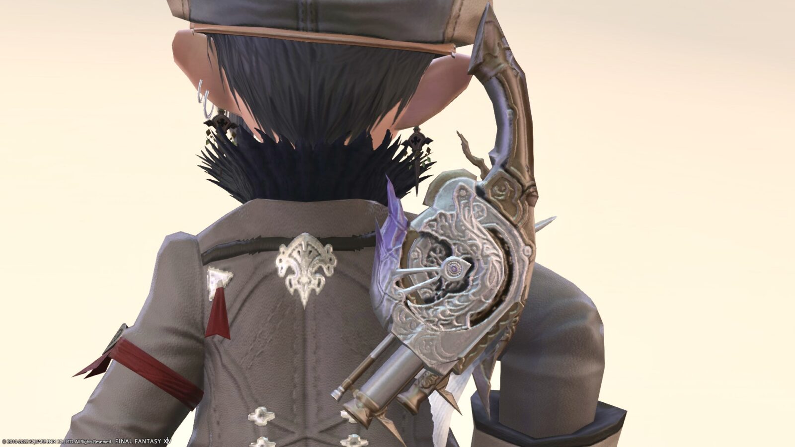 Classic short gun like a snail / Dohn Mheg’s Machinist weapon “Fae ...