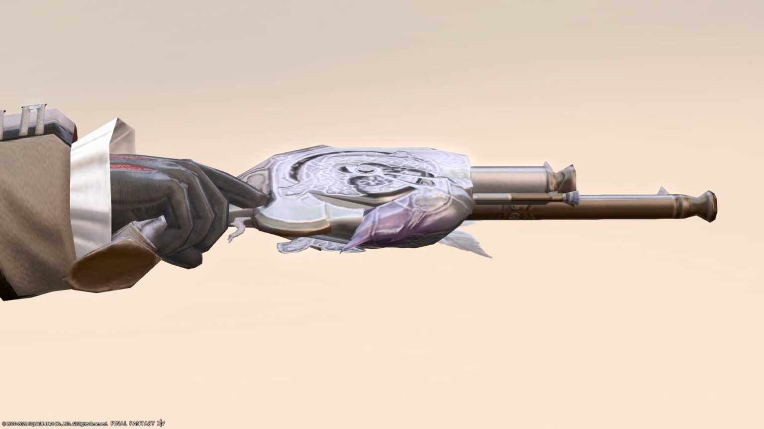 Classic short gun like a snail / Dohn Mheg’s Machinist weapon “Fae ...