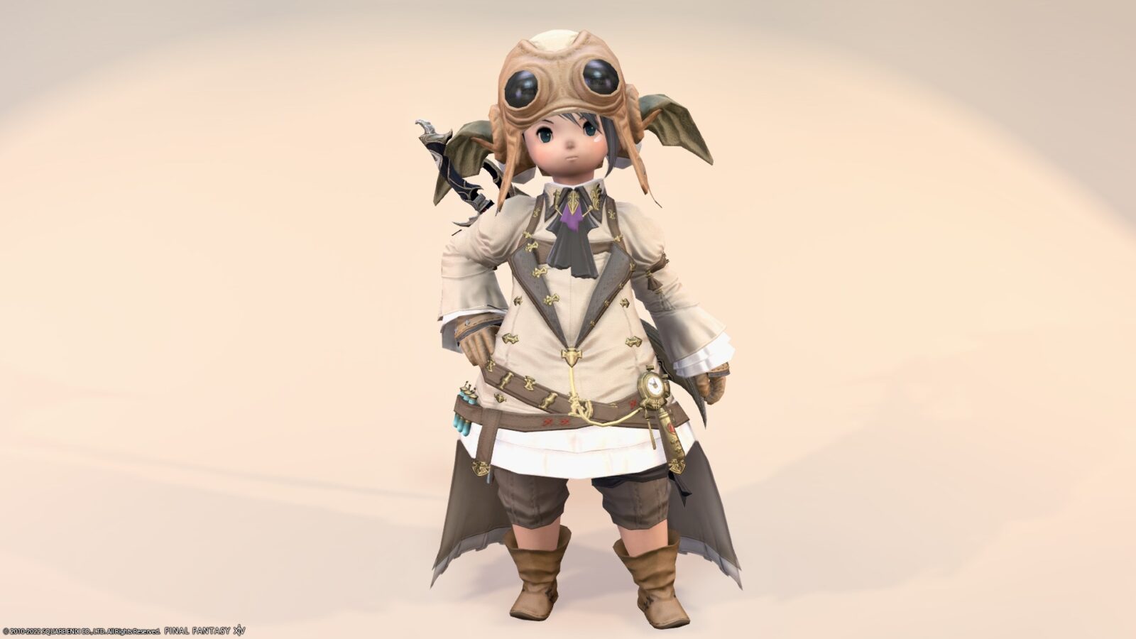 Near-future gunbreaker weapon with a crescent moon blade “Moonward ...