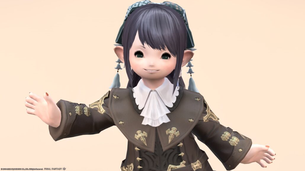 The Island Sanctuary’s “Cat Ear” costume “Felicitous” (Lalafell Ver ...