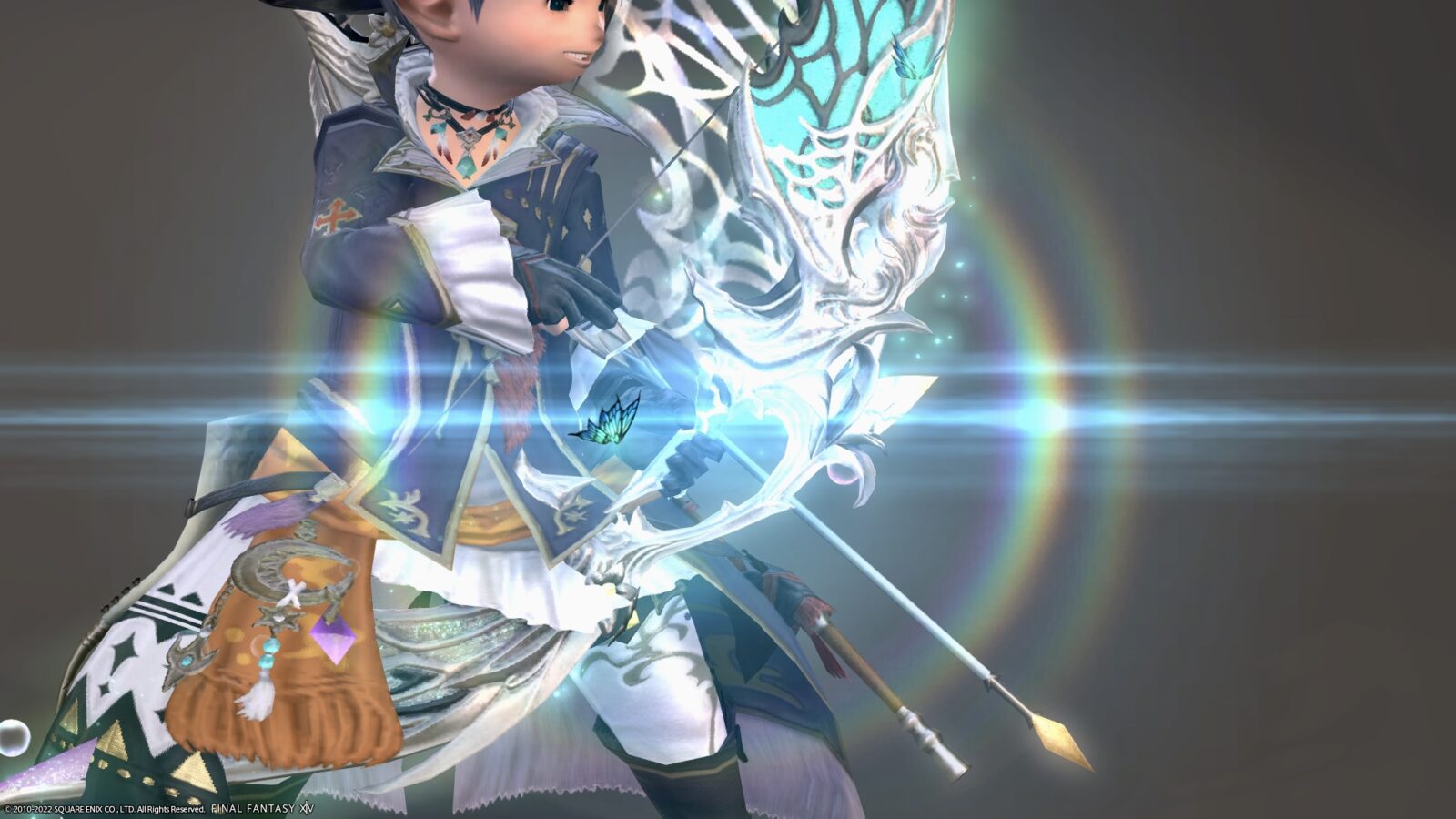 Rainbows, butterflies and bubbles dance. Bard’s Titania weapon that ...