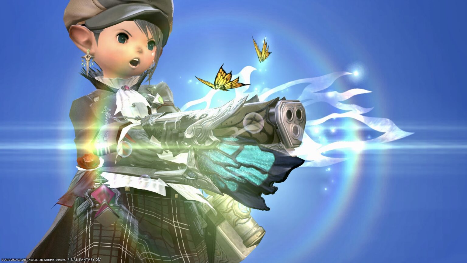 Titania’s Machinist gun “The Fae’s Crown Handgonne” that shines in ...