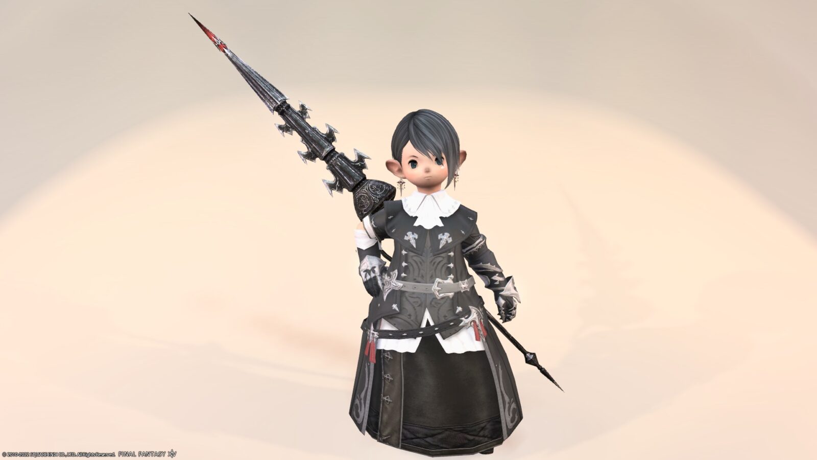 Classic and gothic Dragoon’s conical spear “Augmented Deepshadow Lance ...