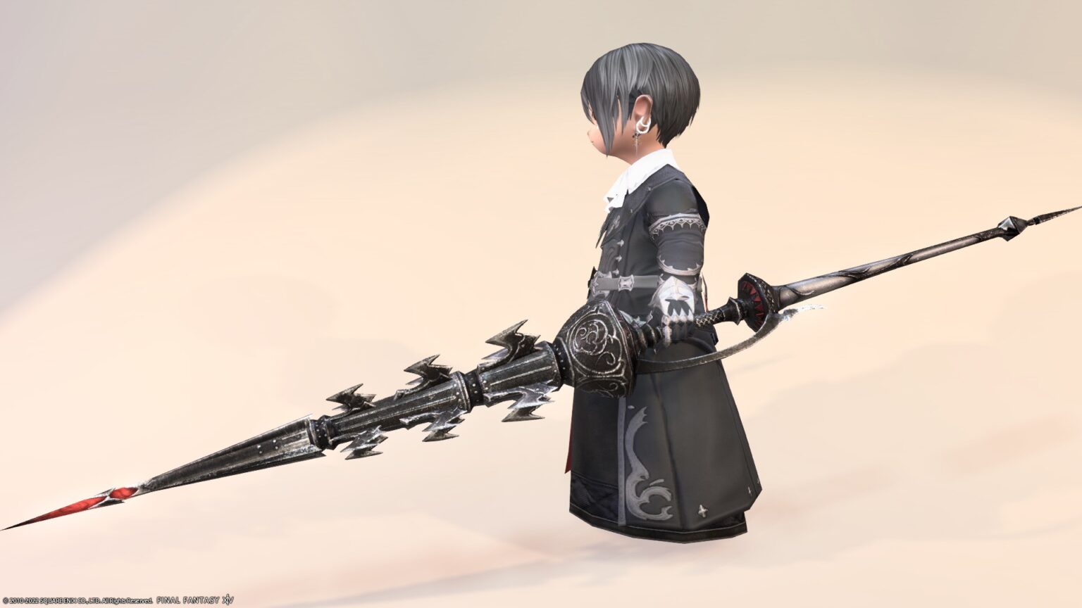 Classic and gothic Dragoon’s conical spear “Augmented Deepshadow Lance ...