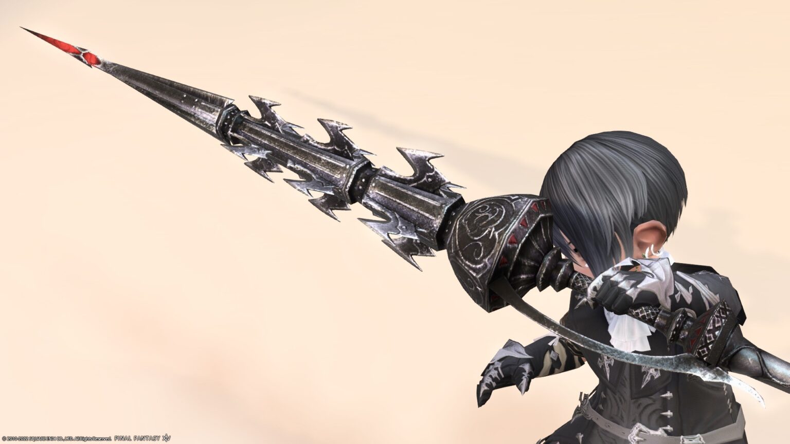 Classic and gothic Dragoon’s conical spear “Augmented Deepshadow Lance ...