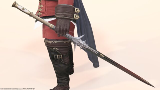 Red Mage’s AF5 Weapon, Transformable Dragon Rapier “Wild Rose ...