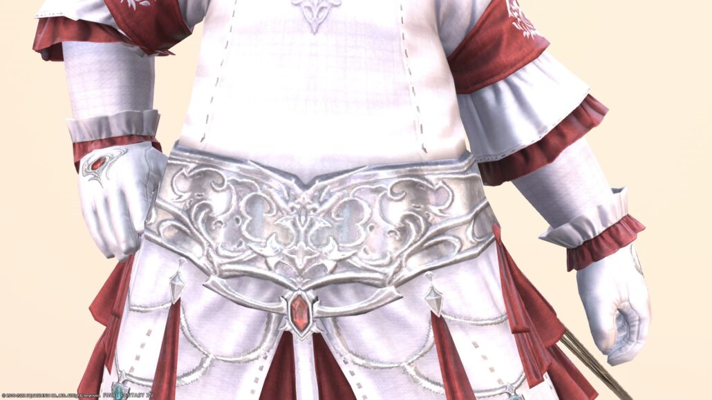 White mage’s AF5 equipment Ribbon robe “Theophany” series (Lalafell boy ...