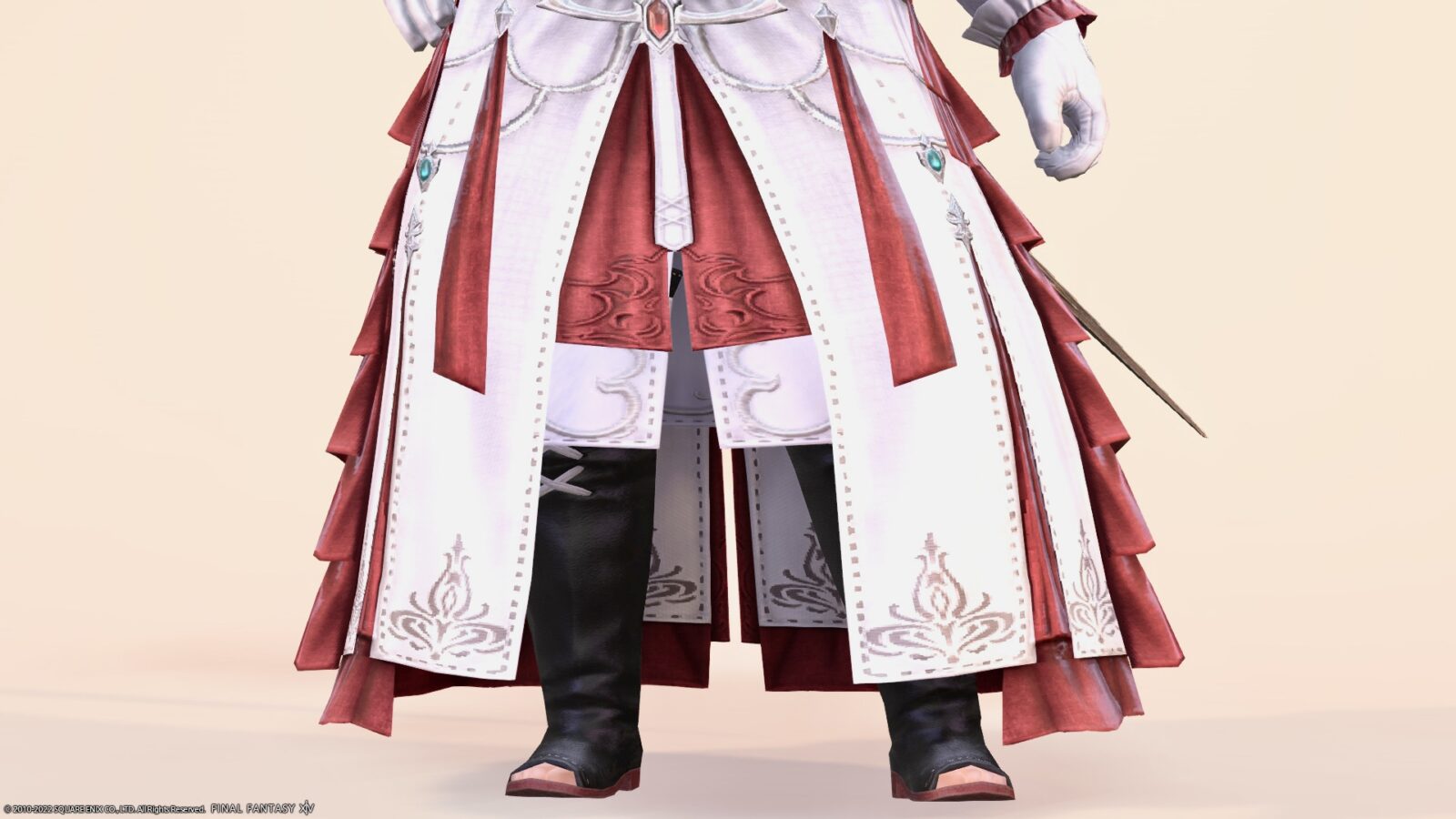 White mage’s AF5 equipment Ribbon robe “Theophany” series (Lalafell boy ...
