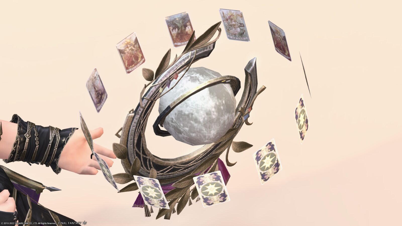 Astrologian’s AF5 Weapon – A laurel globe bearing the name of the Moon ...