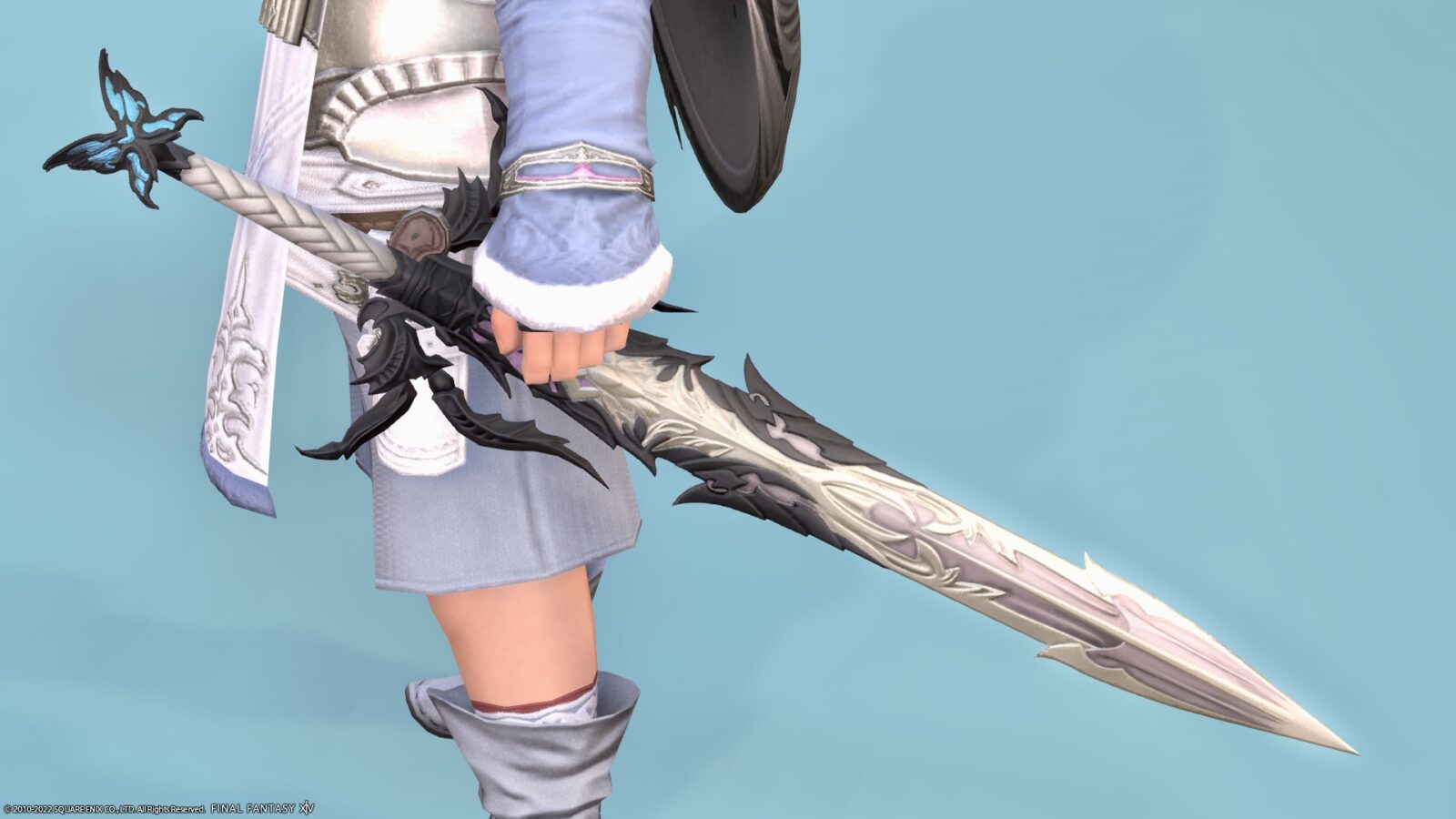 Titania’s glowing paladin weapon with butterflies dancing “The Fae’s ...