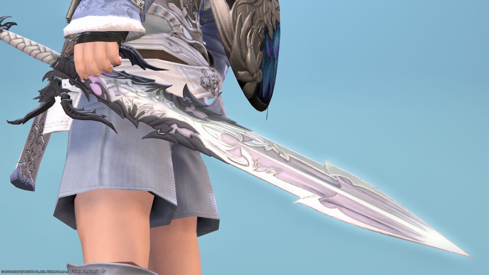 Titania’s glowing paladin weapon with butterflies dancing “The Fae’s ...