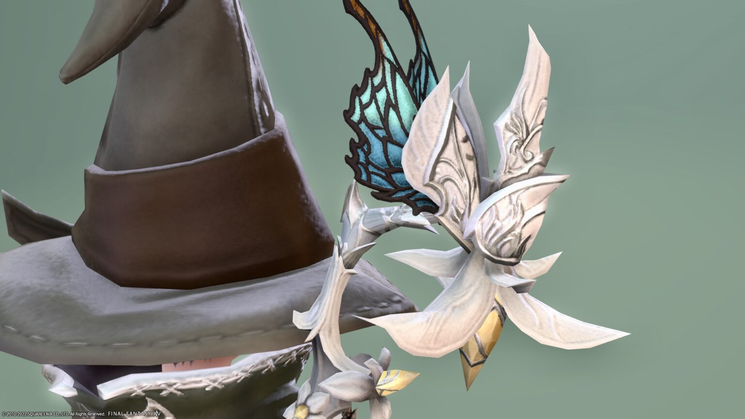 So cute! Titania’s white mage weapon “The Fae’s Crown Cane” that shines ...