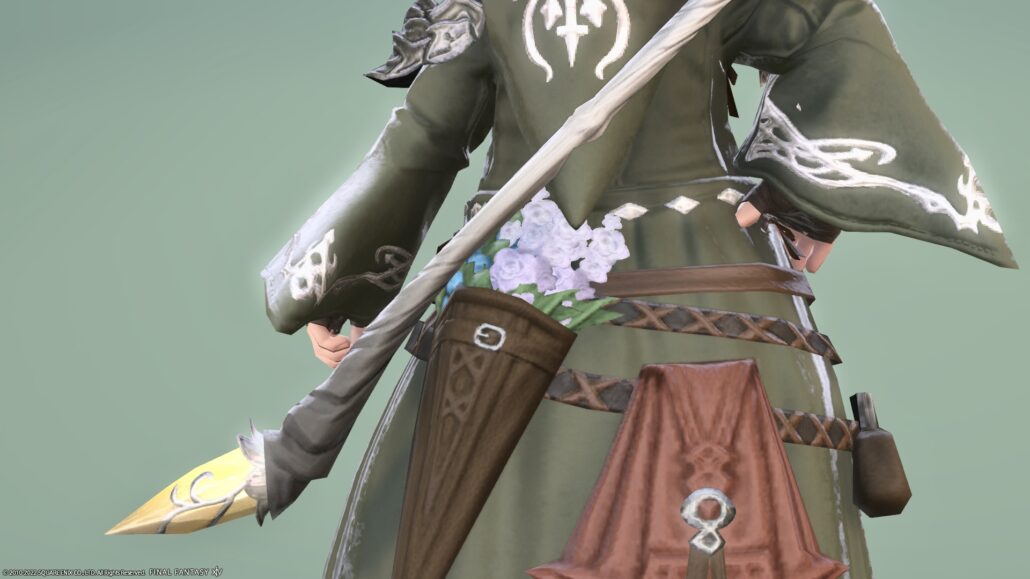 So cute! Titania’s white mage weapon “The Fae’s Crown Cane” that shines ...