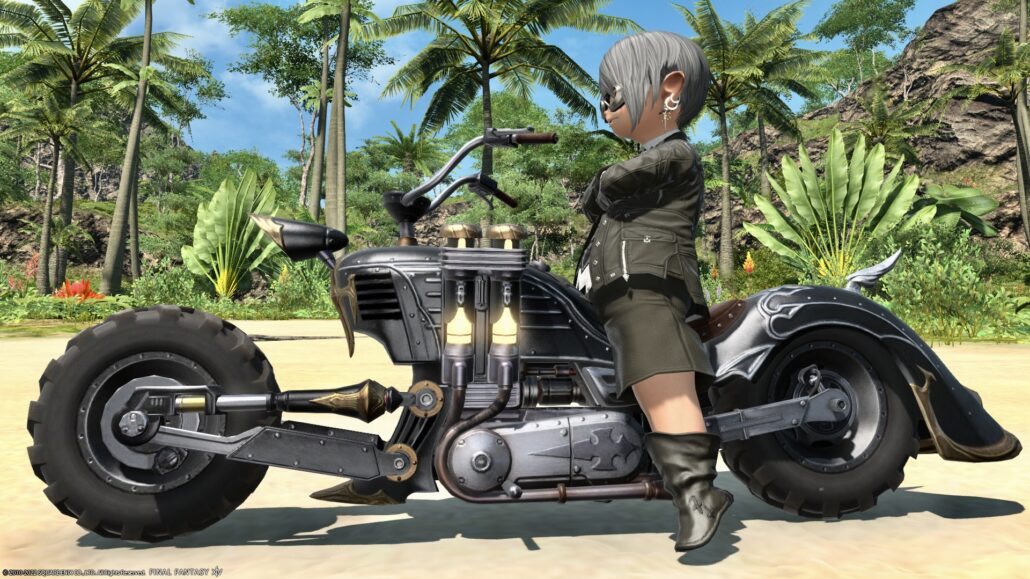 The island sanctuary bike mount “Garlond GL-II” (Lalafell Ver.) Off-road American bike ...
