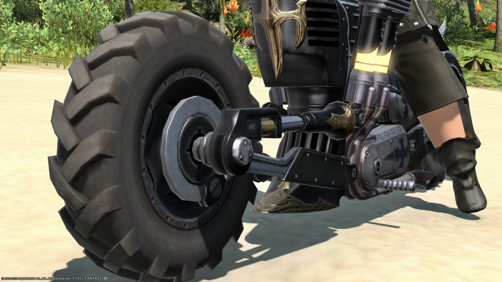 The island sanctuary bike mount “Garlond GL-II” (Lalafell Ver.) Off ...