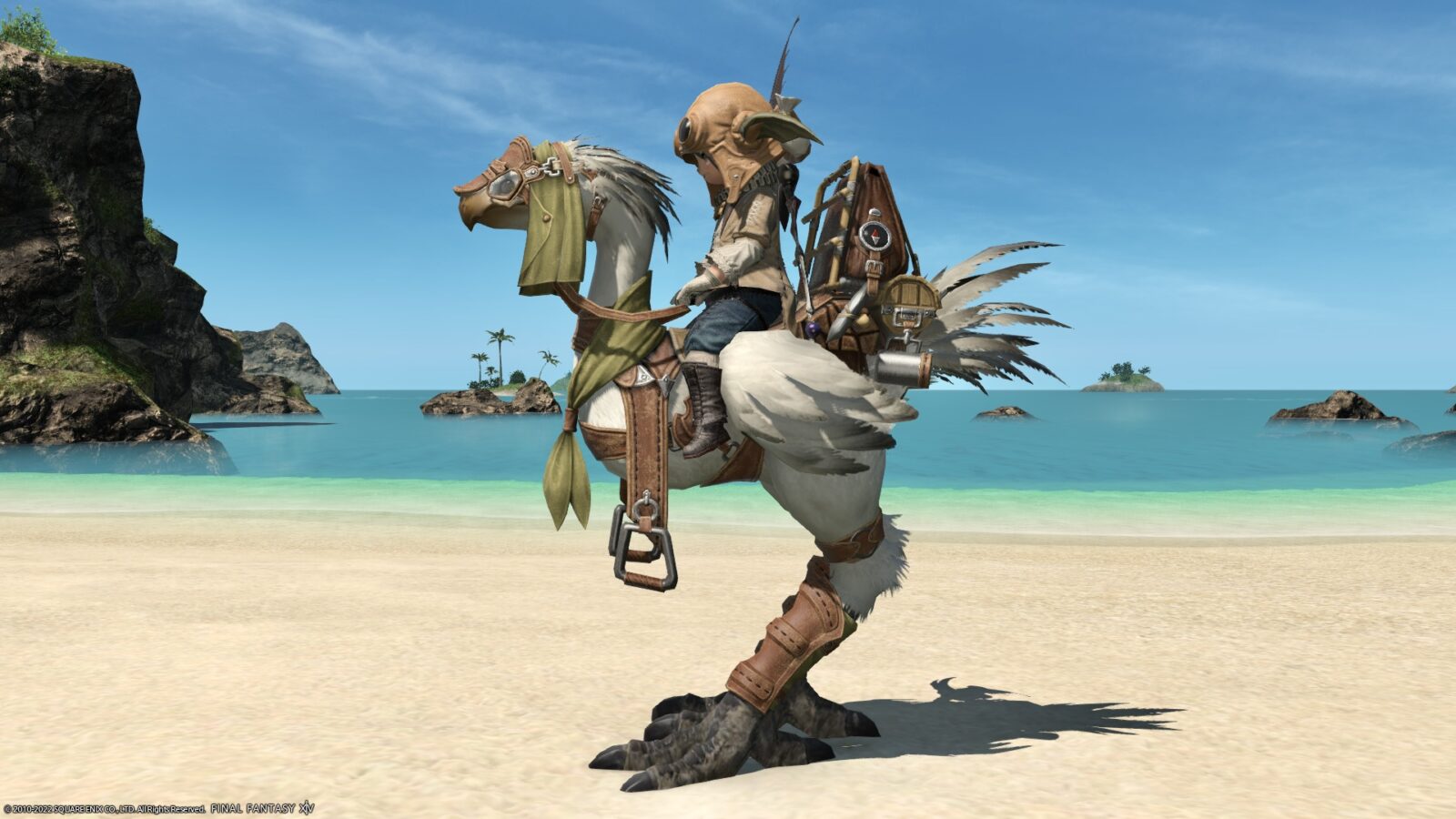 The island sanctuary chocobo armor / Cute traveling chocobo “Isle ...