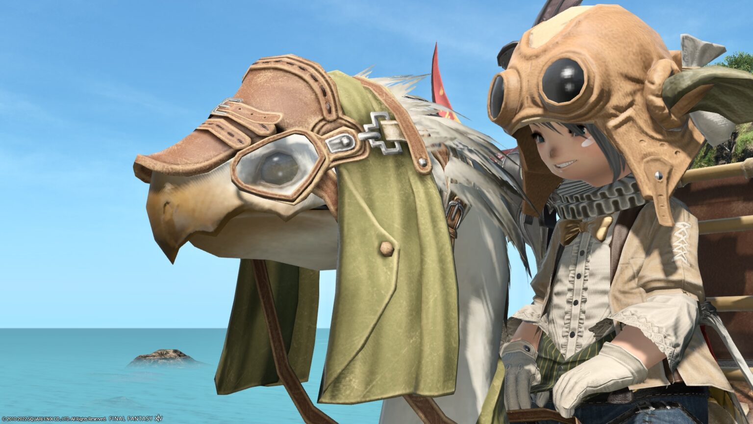 The island sanctuary chocobo armor / Cute traveling chocobo “Isle ...