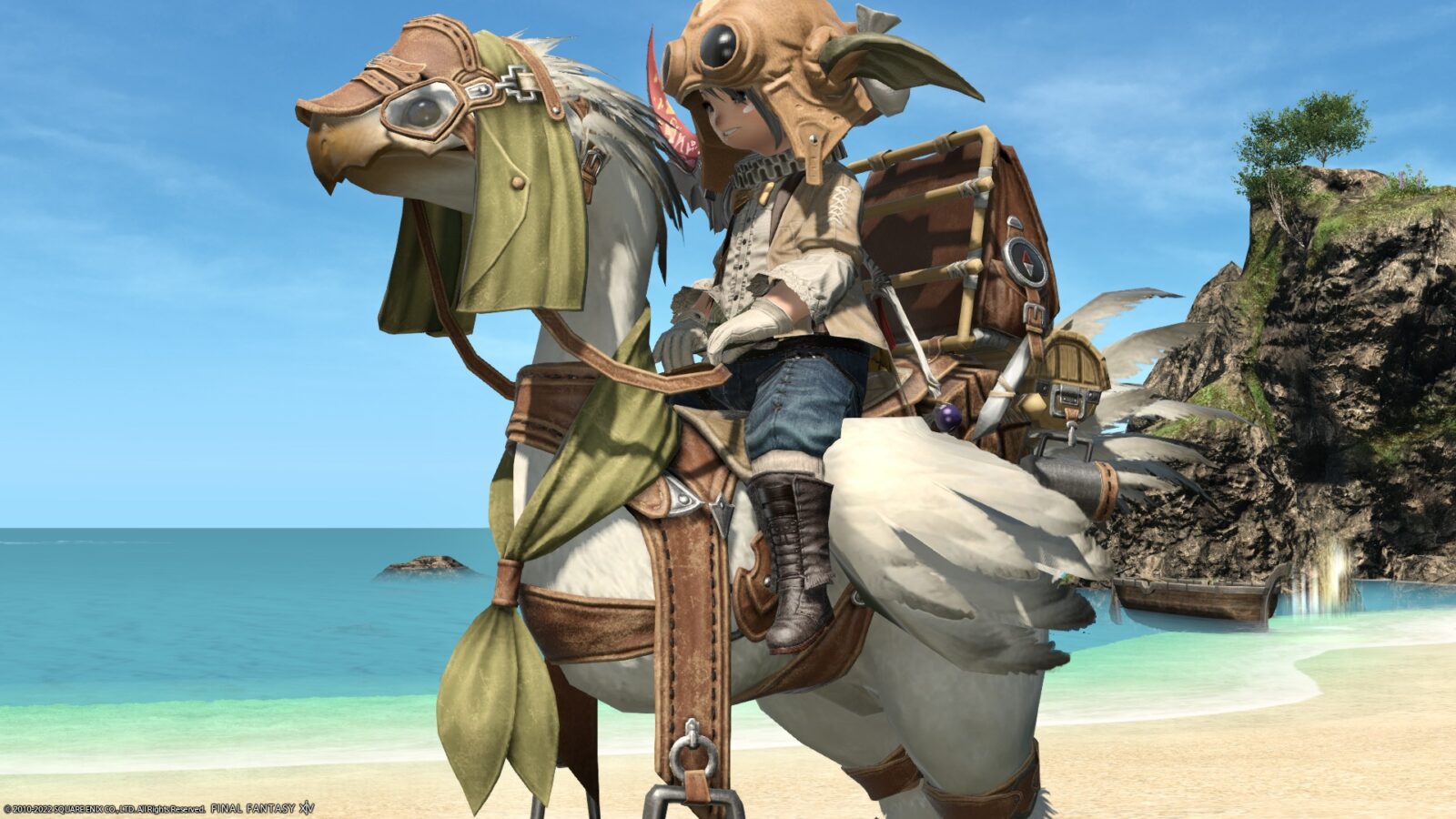 The island sanctuary chocobo armor / Cute traveling chocobo “Isle ...