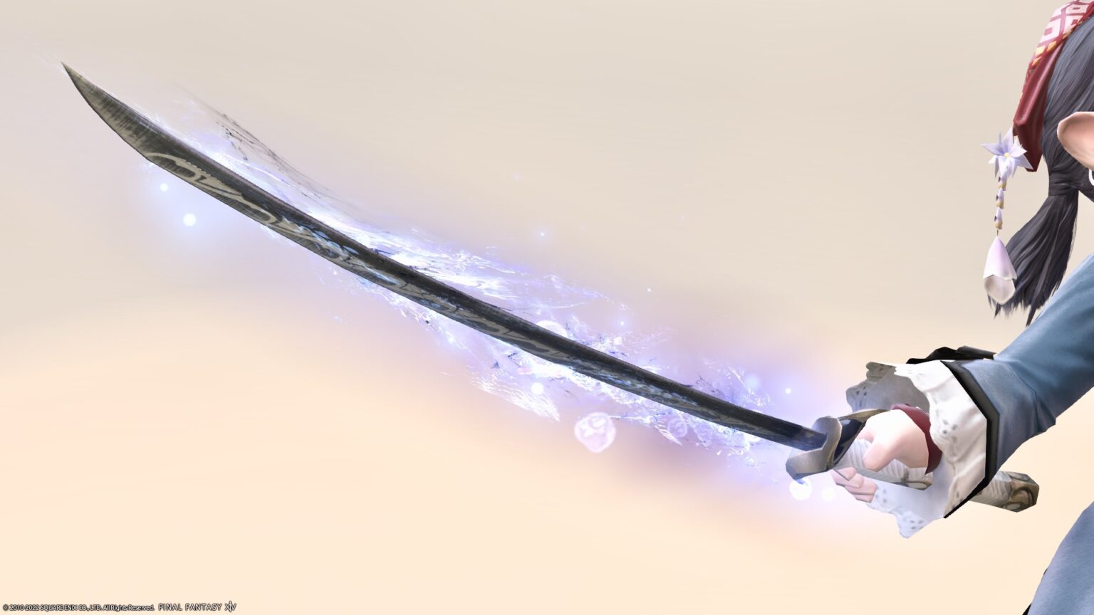 With the samurai weapon “Seiryu’s Sanctified Katana” that scatters ...