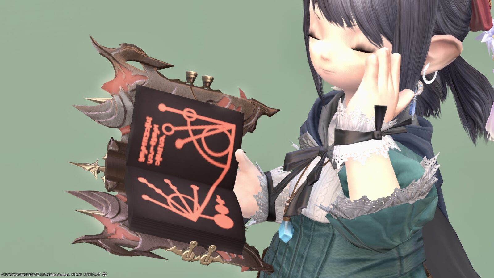 Allag’s Relic Summoner’s Weapon ① “Replica High Allagan Grimoire of ...