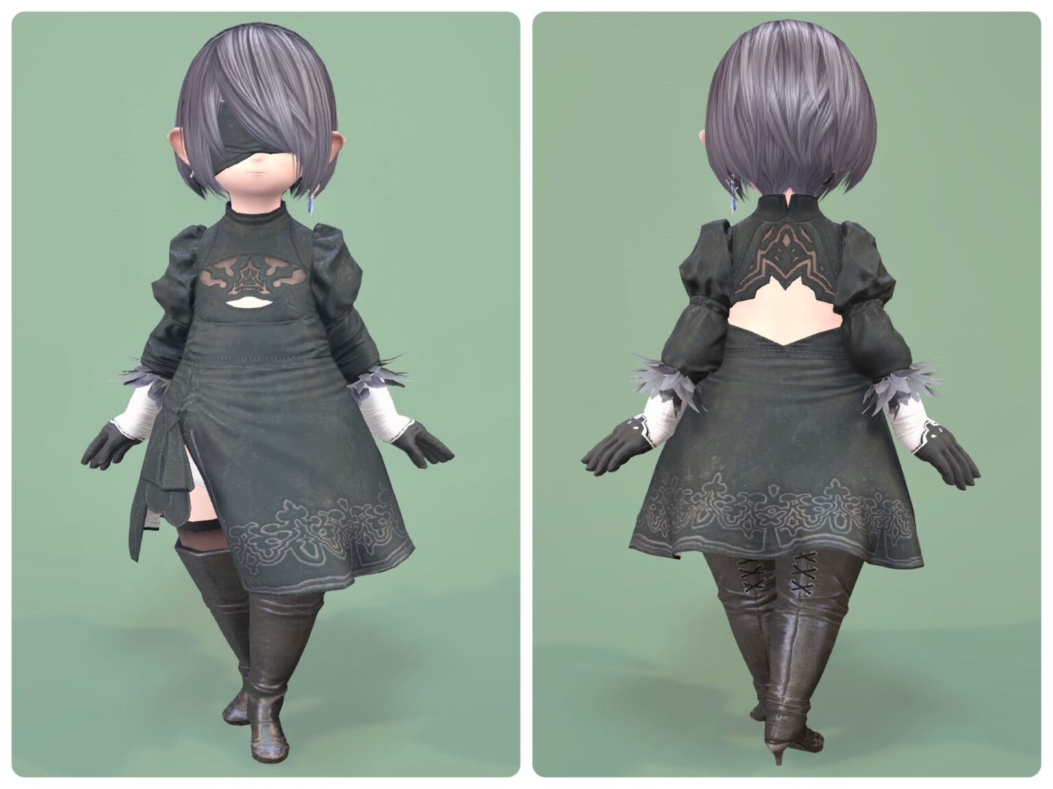 [Glamour] I tried cosplaying NieR:Automata 2B | Norirow Note エオルゼア冒険記 ...