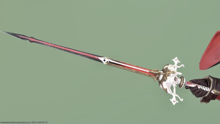 Red Mage’s Manderville weapons (MW) Stage 1 “Manderville Rapier ...