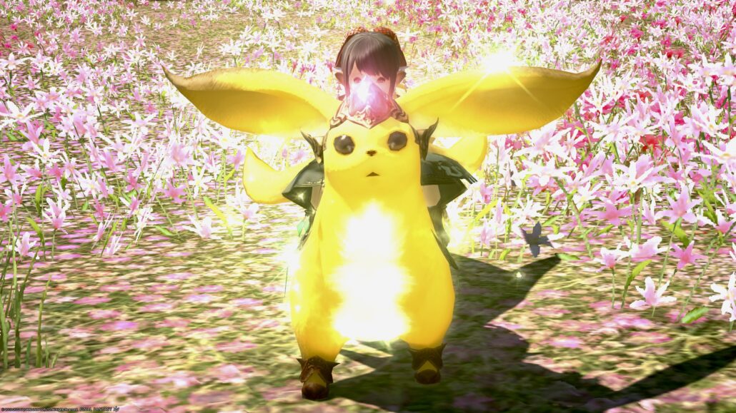 Cute yellow carbuncle mount “Citrine Carbuncle” | Norirow Note 〆 FF14