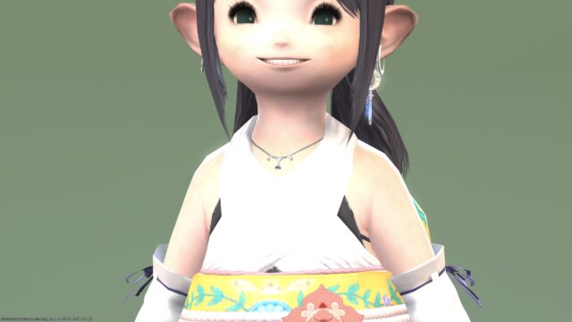 FF10’s Yuna Glamour “High Summoner’s Attire” (Lalafell Girl Ver ...