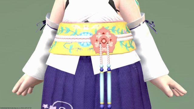 FF10’s Yuna Glamour “High Summoner’s Attire” (Lalafell Girl Ver ...