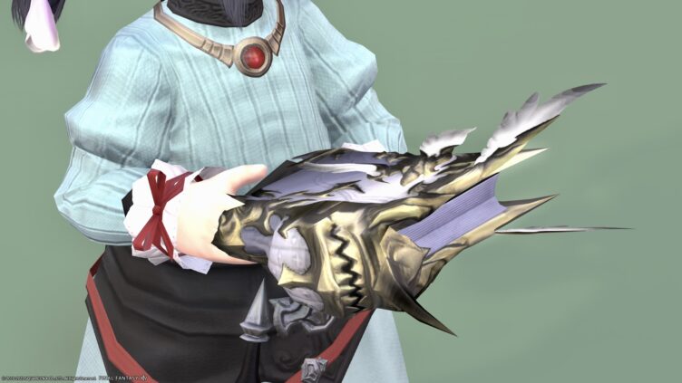 Purple grimoire with dancing feathers and bubbles Summoner weapon ...