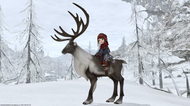Cute Reindeer Starlight Celebration Mount “Starlight Steed” | Norirow ...