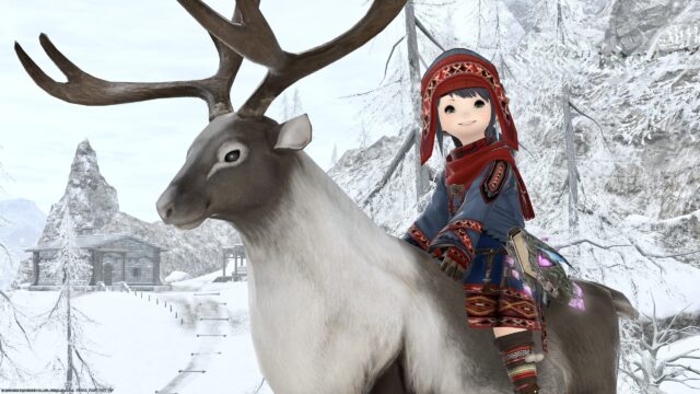 Cute Reindeer Starlight Celebration Mount “Starlight Steed” | Norirow ...