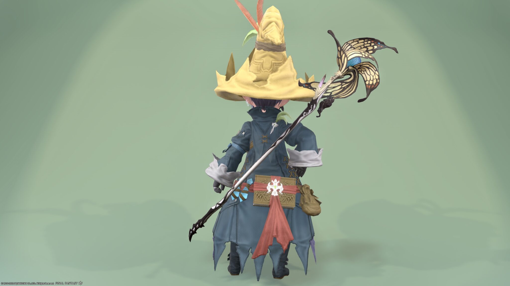 A Black Mage’s flower rod with dancing butterflies and bubbles Titania ...