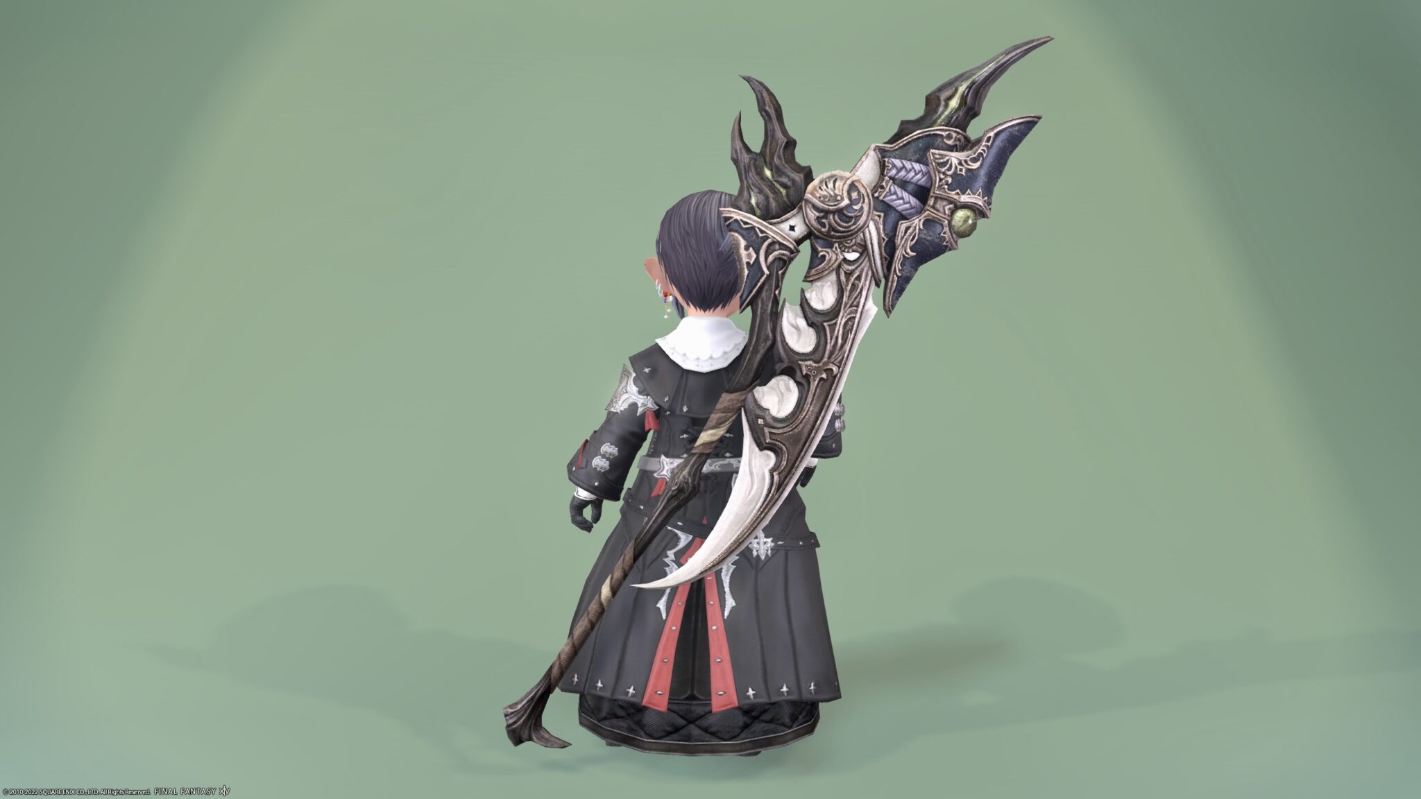 Super large reaper scythe with devil eyes PvP weapon “Tropaios Scythe ...