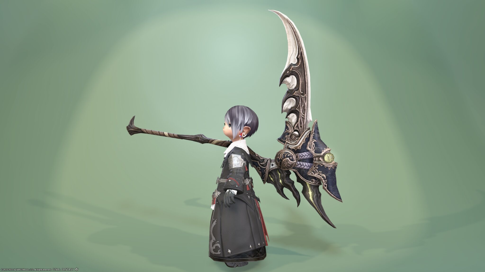 Super large reaper scythe with devil eyes PvP weapon “Tropaios Scythe ...