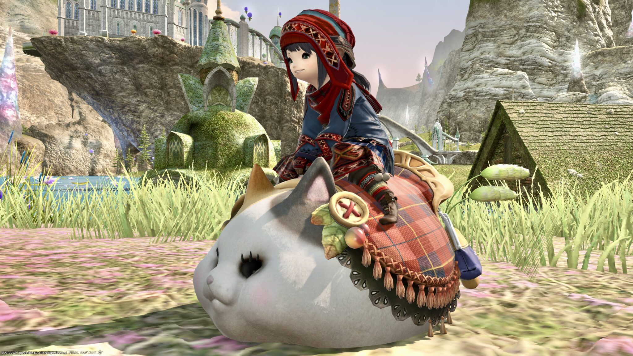 Fat and super cute big cat mount “Fatter Cat” | Norirow Note エオルゼア冒険記 ...