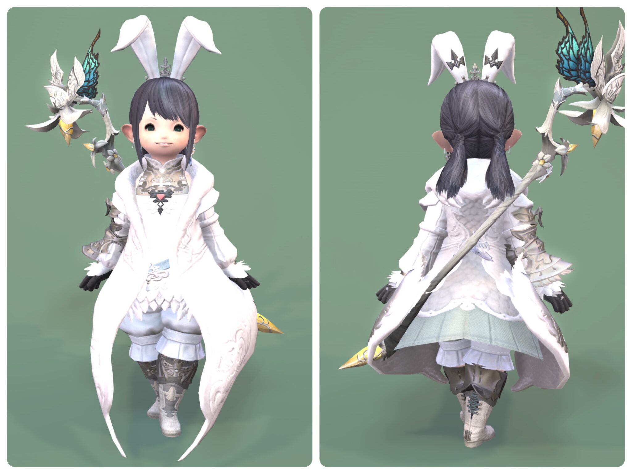 [Glamour] It’s the year of the rabbit, so I dressed up as a rabbit ...