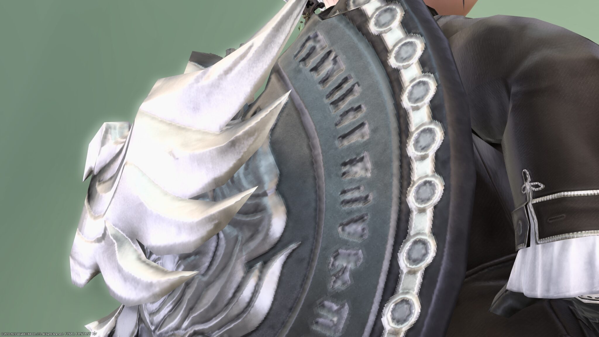 Alphascape V4.0 (Savage) Paladin Weapon / Face Shield with Open Wings ...